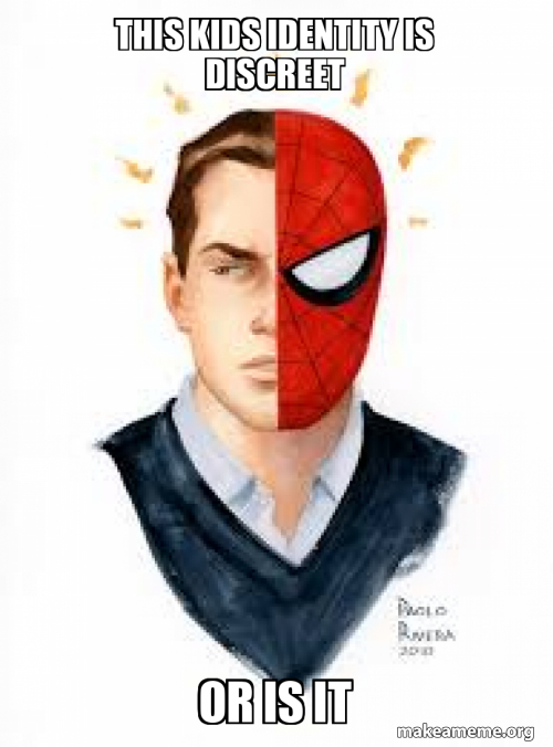 This kids identity is discreet Or is it Meme Generator