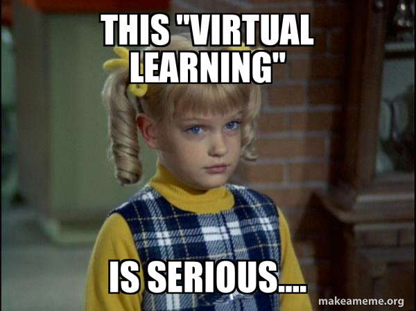 This "Virtual Learning" is serious.... - Cindy Brady Meme Meme Generator