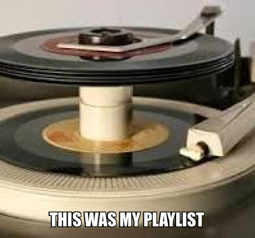 this was my playlist Meme Generator
