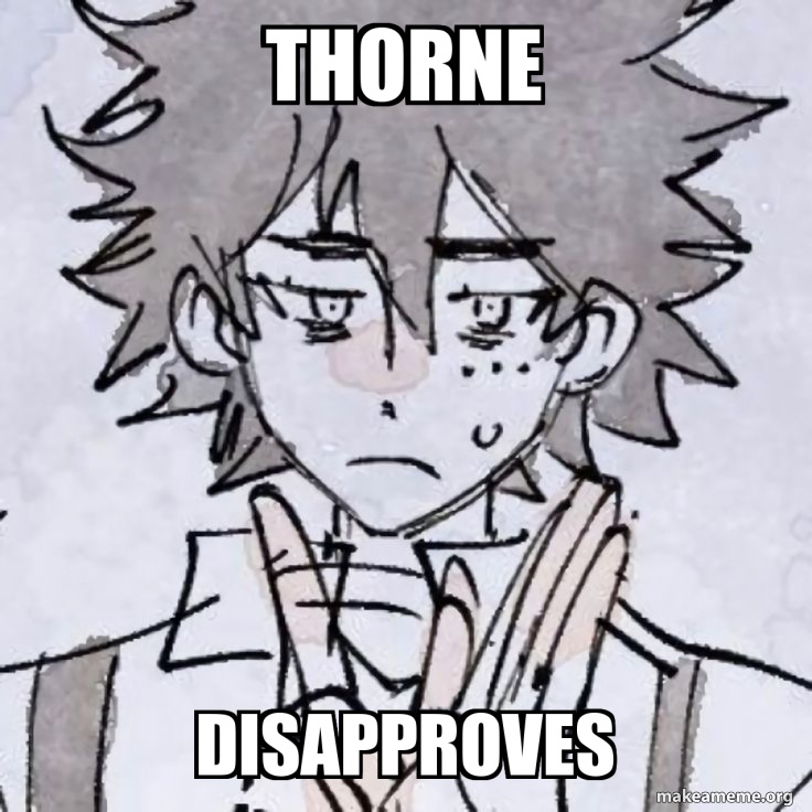thorne disapproves Meme Generator