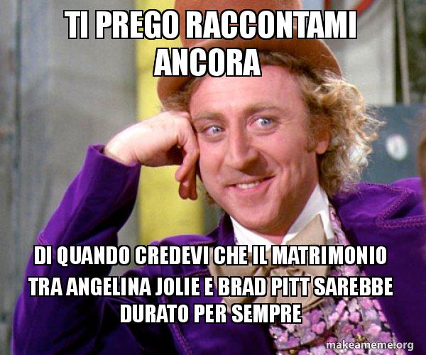 Ti prego raccontami ancora di quando credevi che il matrimonio tra ...