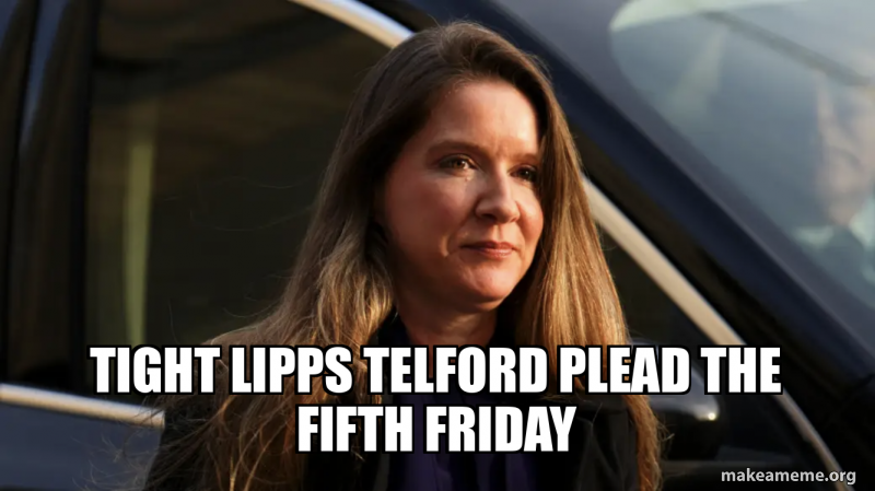 Tight lipps telford plead the fifth friday Meme Generator