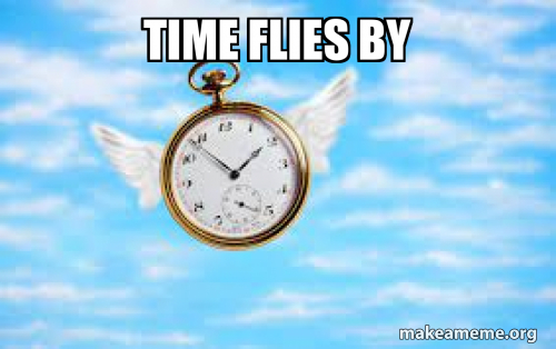 Time flies by Meme Generator