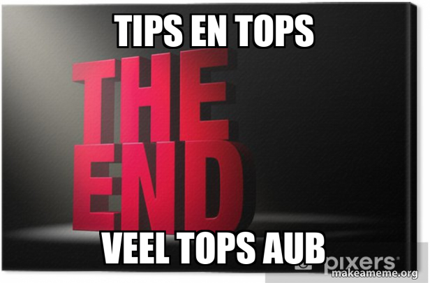 Tips en tops Veel tops aub Meme Generator