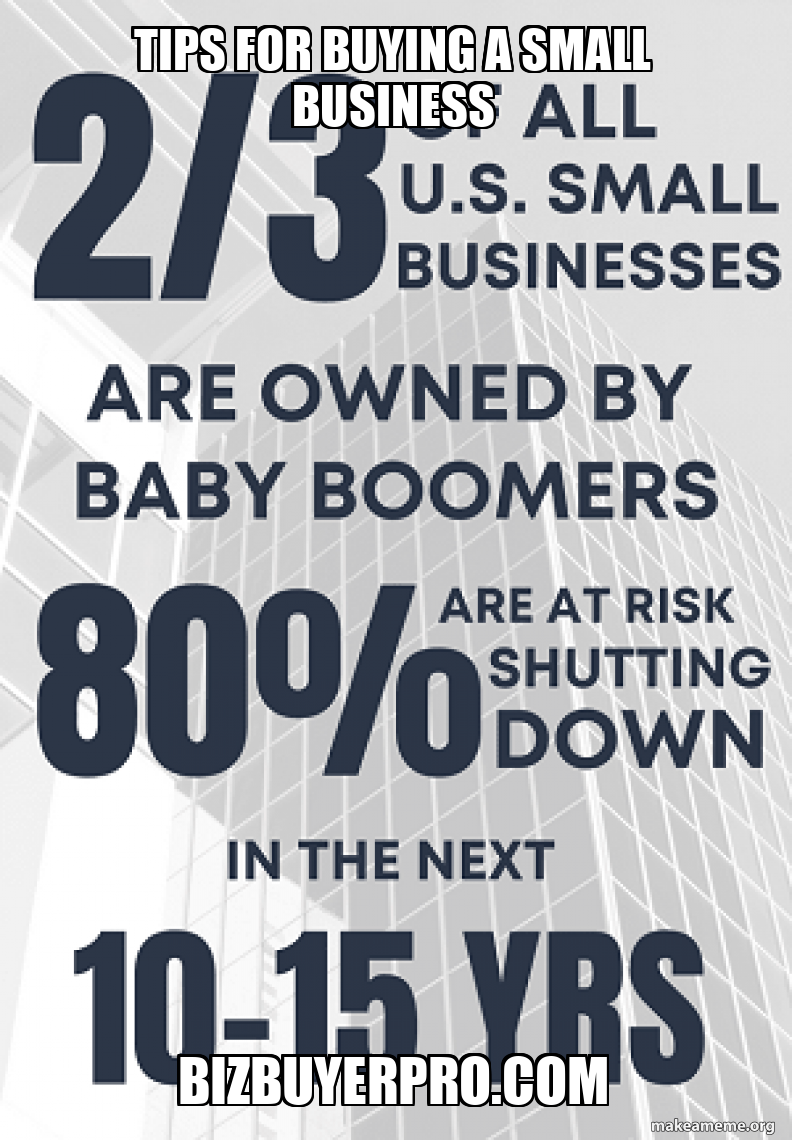 Tips for buying a small business bizbuyerpro.com Meme Generator