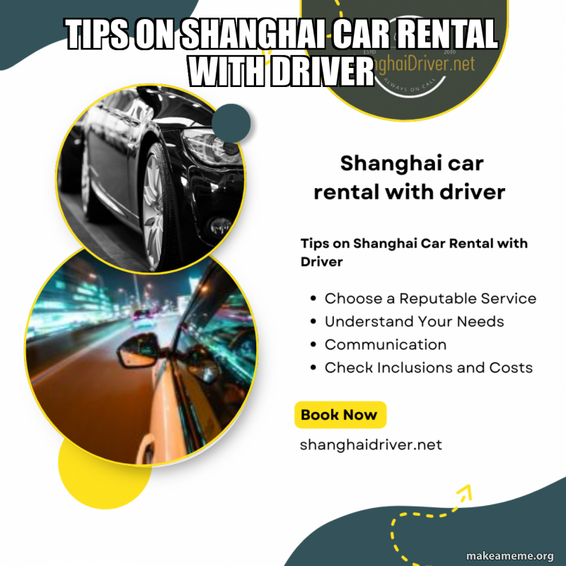 Tips on Shanghai Car Rental with Driver Meme Generator