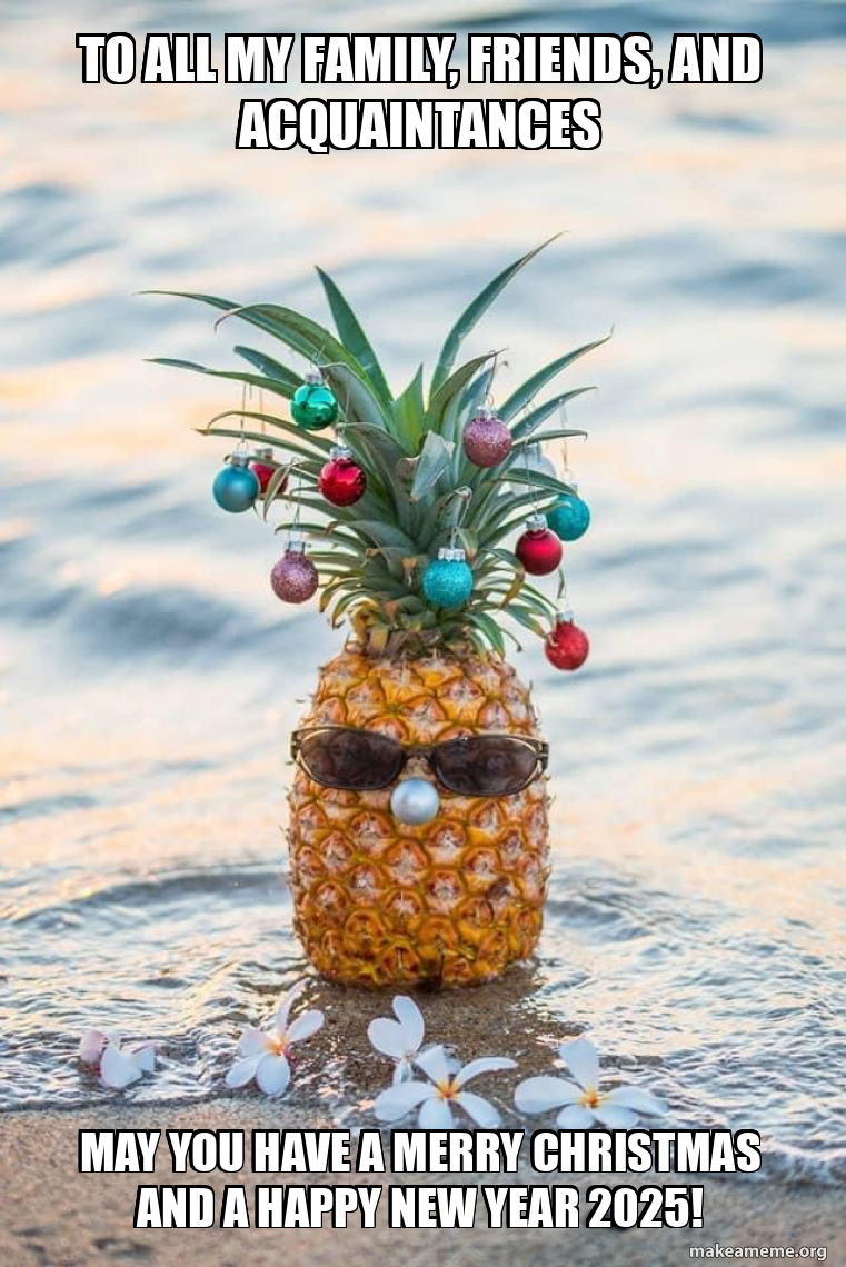 TO ALL MY FAMILY, FRIENDS, AND ACQUAINTANCES MAY YOU HAVE A MERRY ...