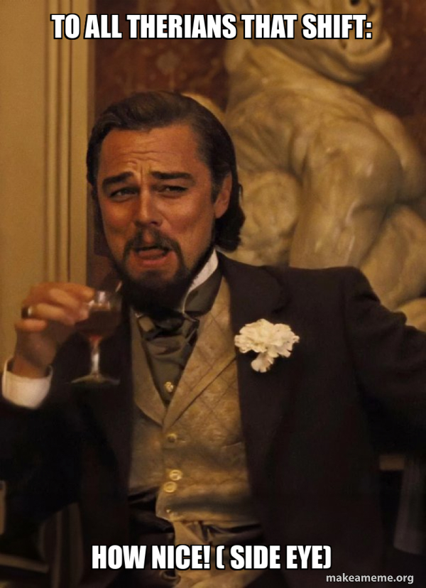 To all therians that shift: How nice! ( side eye) - Leonardo DiCaprio ...