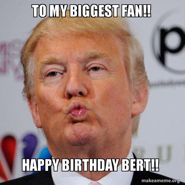 Bert Birthday Memes