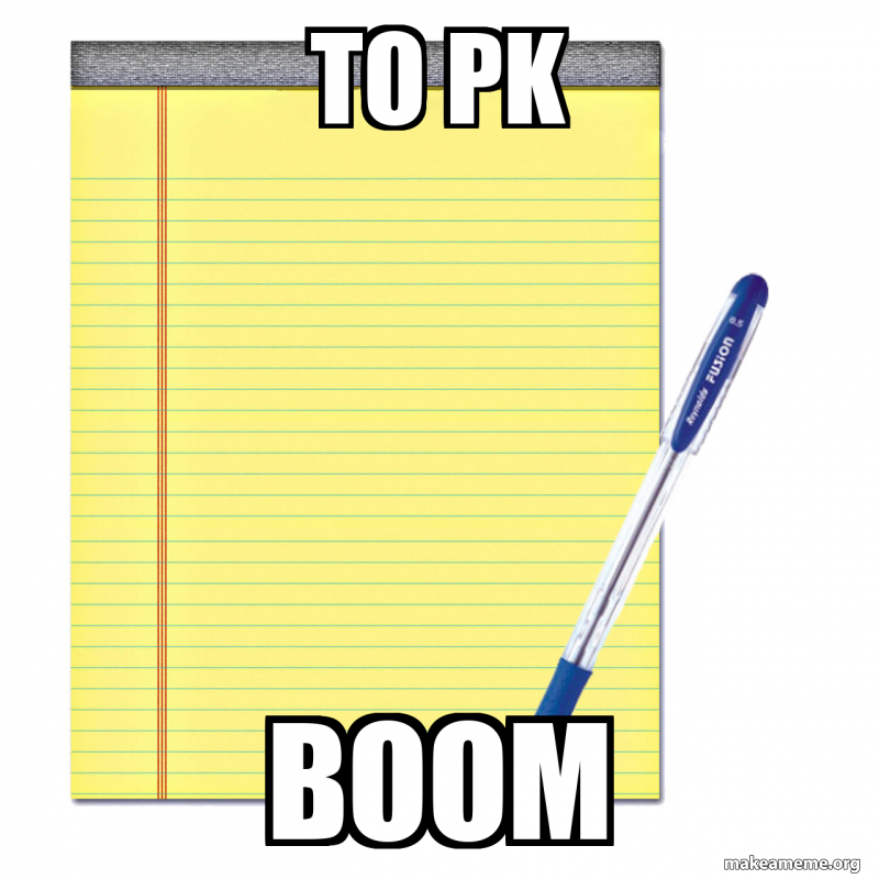 to pk boom Meme Generator