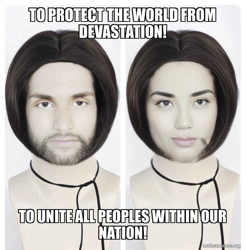 To protect the world from devastation! To unite all peoples within our ...