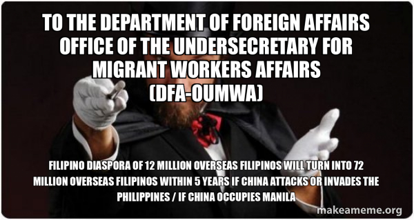 To The Department of Foreign Affairs Office of the Undersecretary for ...