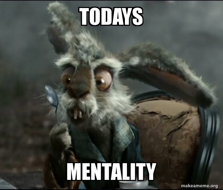 Todays Mentality Meme Generator