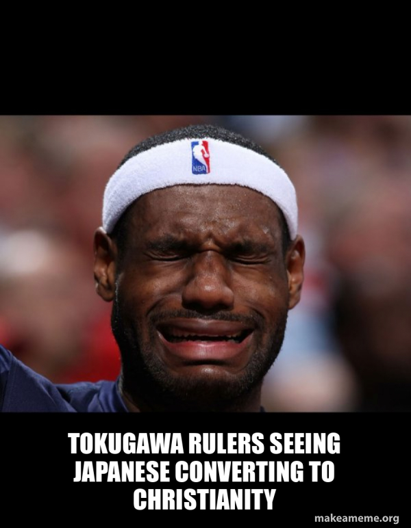 Tokugawa rulers seeing Japanese converting to Christianity - Lebron ...