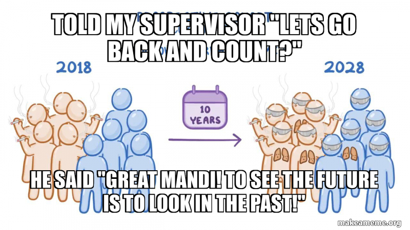 TOLD MY SUPERVISOR "LETS GO BACK AND COUNT?" HE SAID "GREAT MANDI! TO ...