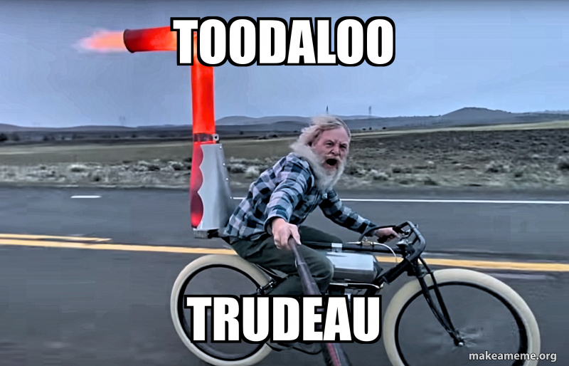 toodaloo trudeau Meme Generator