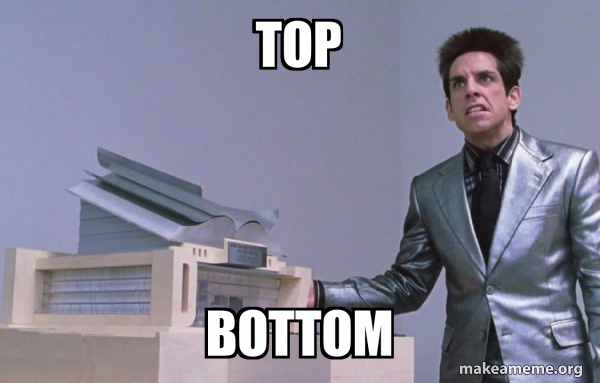 Top Bottom - Center for Ants (Zoolander) Meme Generator