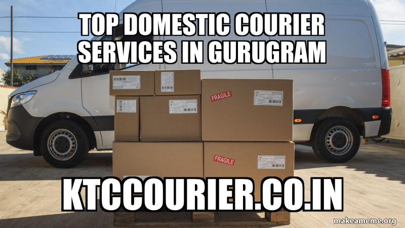 Top Domestic Courier Services in Gurugram ktccourier.co.in Meme Generator