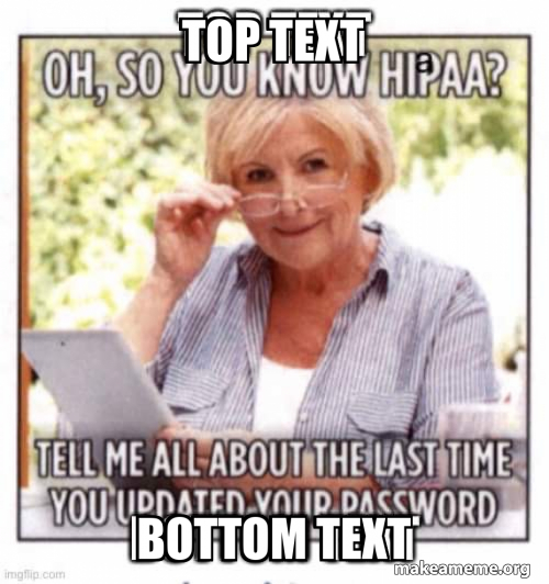 Top Text Bottom text Meme Generator