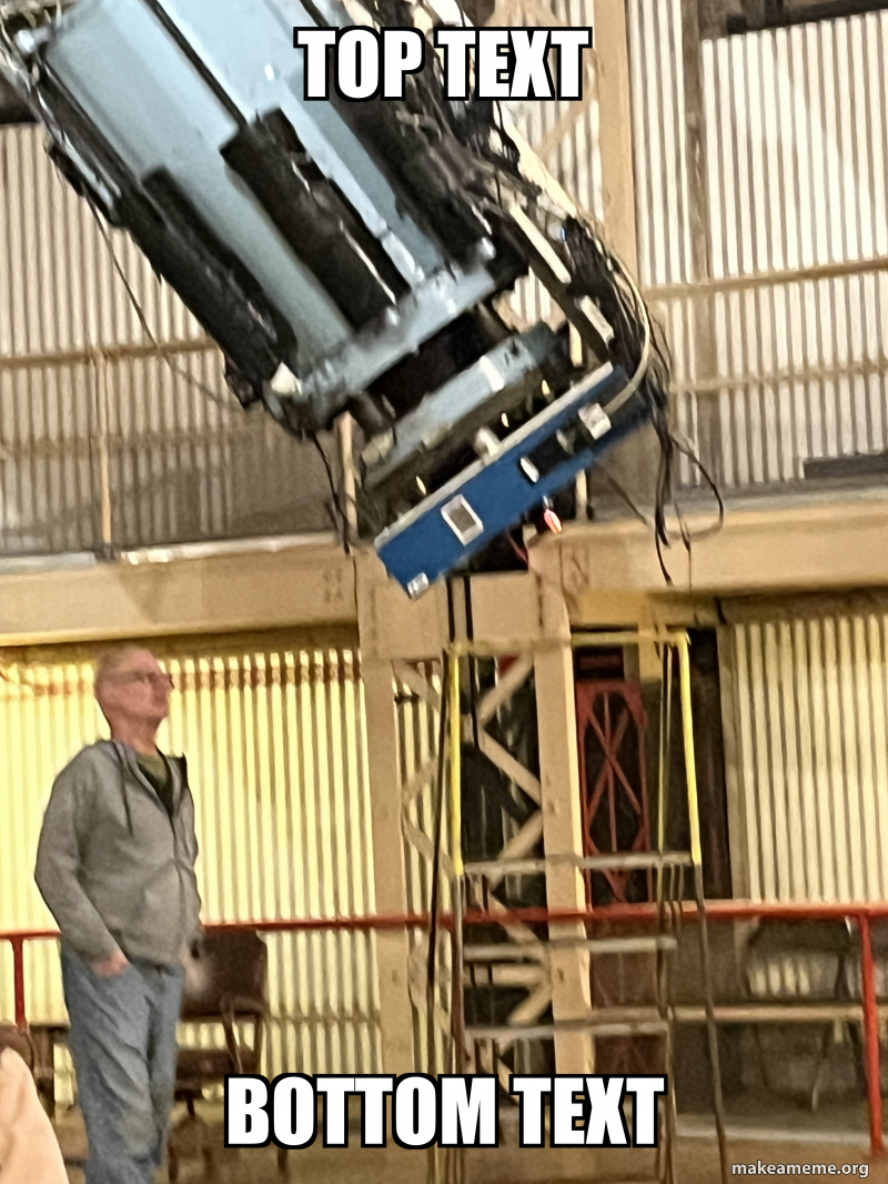 Top text Bottom text Meme Generator