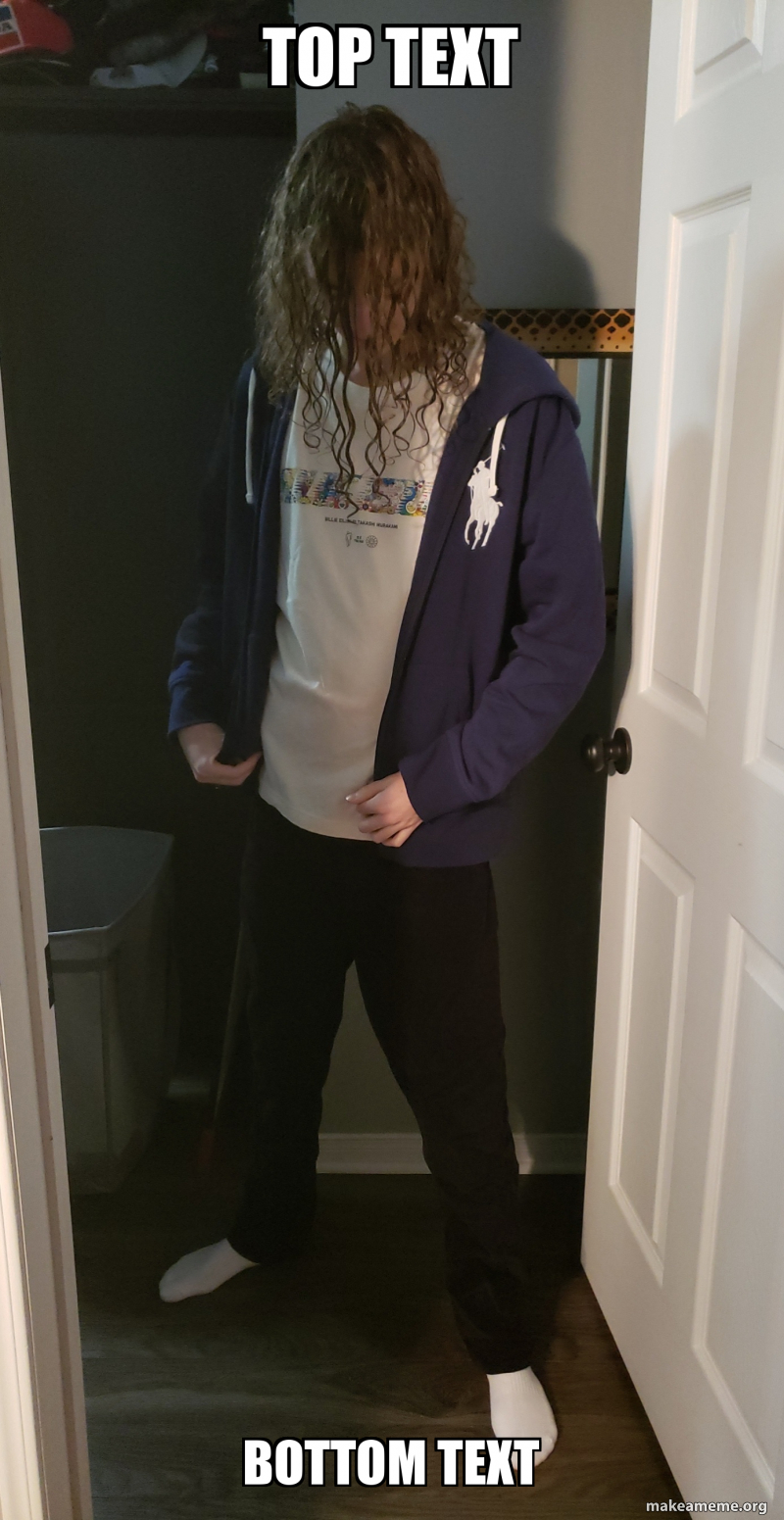 Top Text BOTTOM TEXT Meme Generator