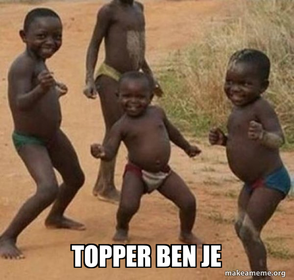 TOPPER BEN JE - Dancing Black Kids Meme Generator