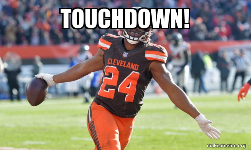touchdown! Meme Generator