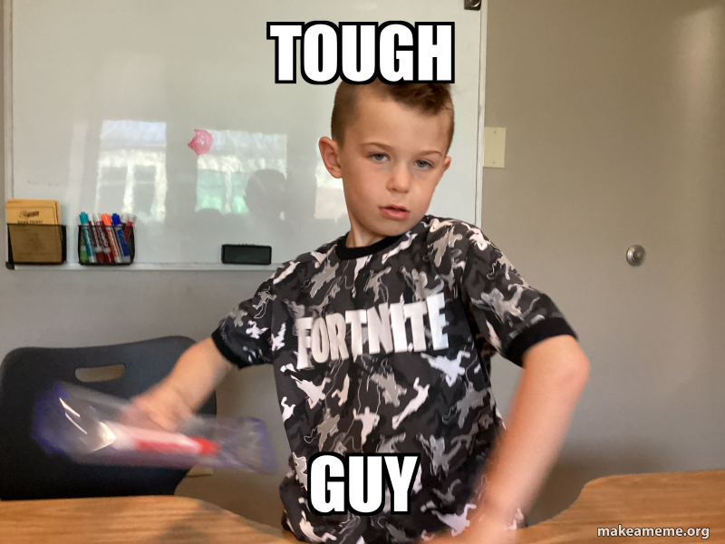 Tough Guy Meme Generator