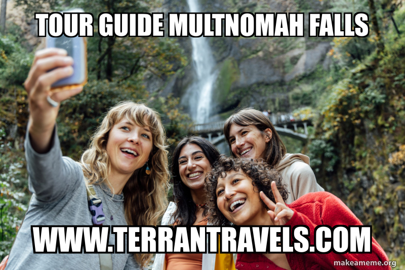 Tour Guide Multnomah Falls www.terrantravels.com - www.terrantravels ...