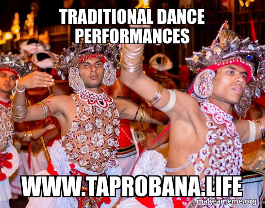 Traditional Dance Performances www.taprobana.life Meme Generator