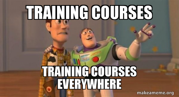 Training courses Training courses everywhere - Buzz and Woody (Toy ...