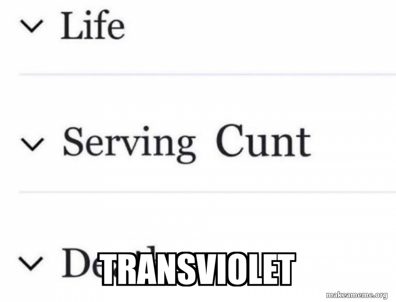 transviolet Meme Generator