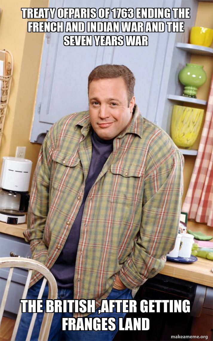 TREATY OFPARIS OF 1763 ENDING THE FRENCH AND INDIAN WAR AND THE SEVEN ...