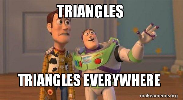 Triangles Triangles everywhere - Buzz and Woody (Toy Story) Meme Meme ...