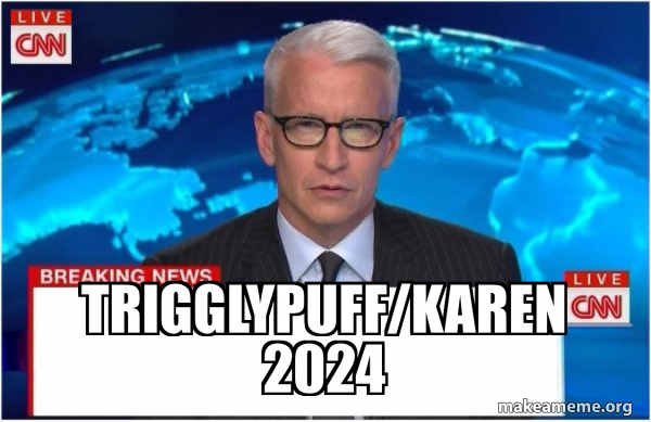 trigglypuff/karen 2024 - Fake Headline Meme Generator