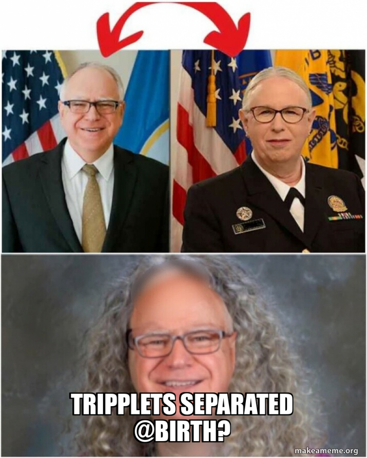 tripplets separated @birth? Meme Generator