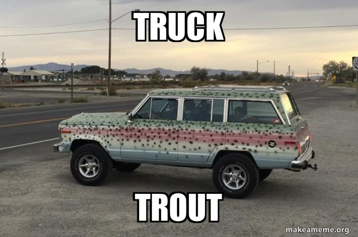 TRUCK TROUT Meme Generator