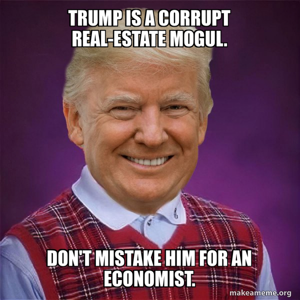 trump is a corrupt real-estate mogul. Don't mistake him for an ...