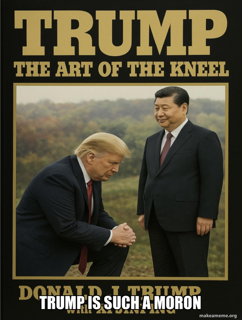trump is such a moron Meme Generator