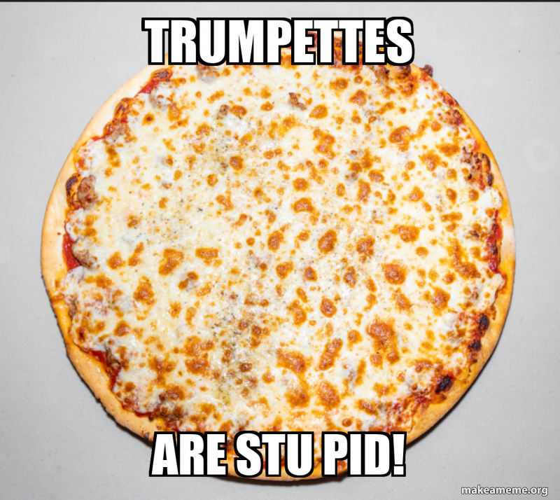 Trumpettes Are Stu pid! Meme Generator