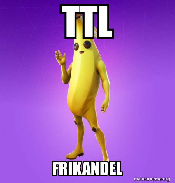 TTL frikandel - Peely Meme Generator