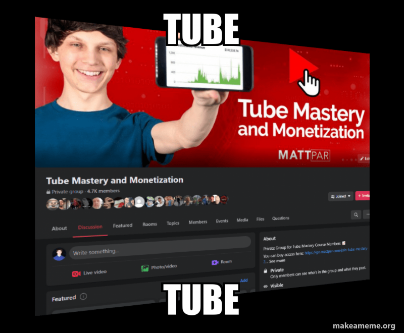 Tube Tube - Tube Meme Generator