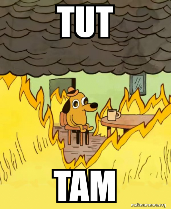Tut Tam - This Is Fine Meme Generator