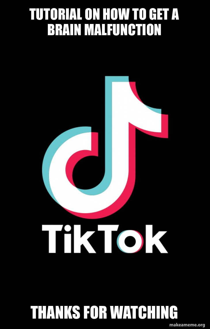 tutorial on how to get a brain malfunction thanks for watching - TikTok ...