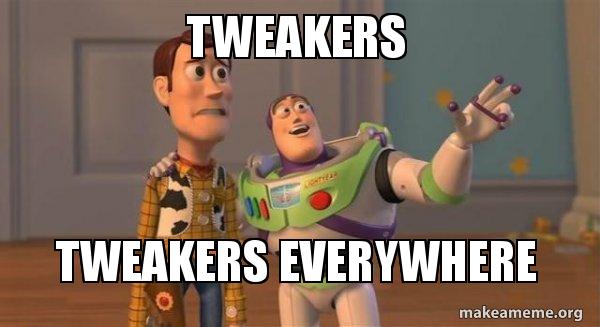 Tweakers Tweakers everywhere - Buzz and Woody (Toy Story) Meme Meme ...