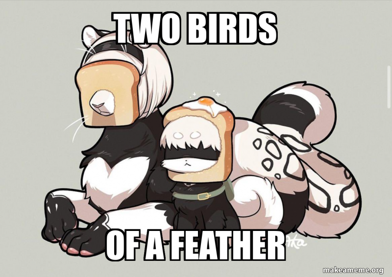 Two Birds of a Feather Meme Generator