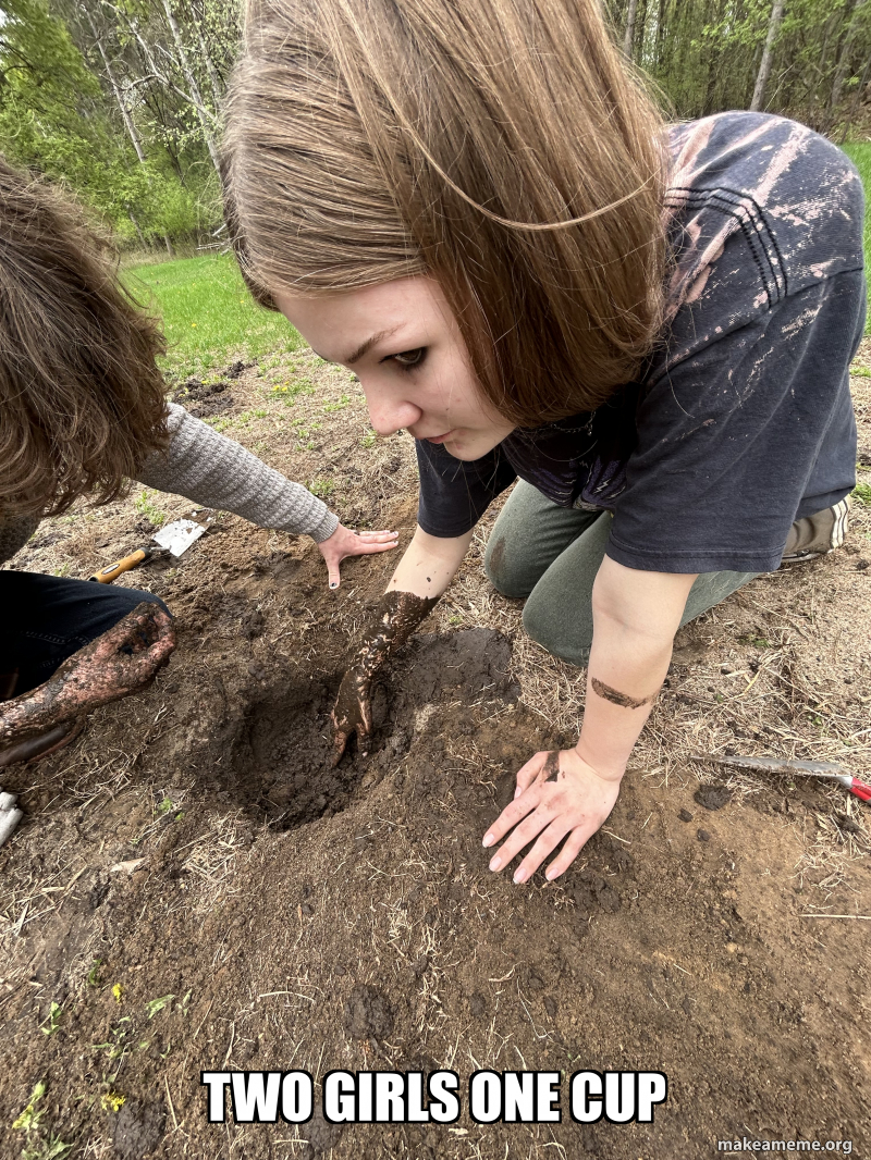 Two girls one cup Meme Generator