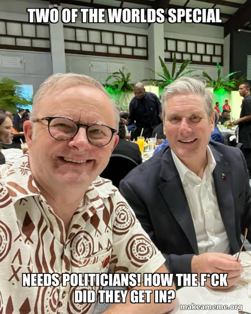 Two of the worlds special Needs politicians! How the f*ck did they get ...