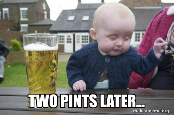 Pints Meme Funny Pint Father's Day Card By Of Life & Lemons