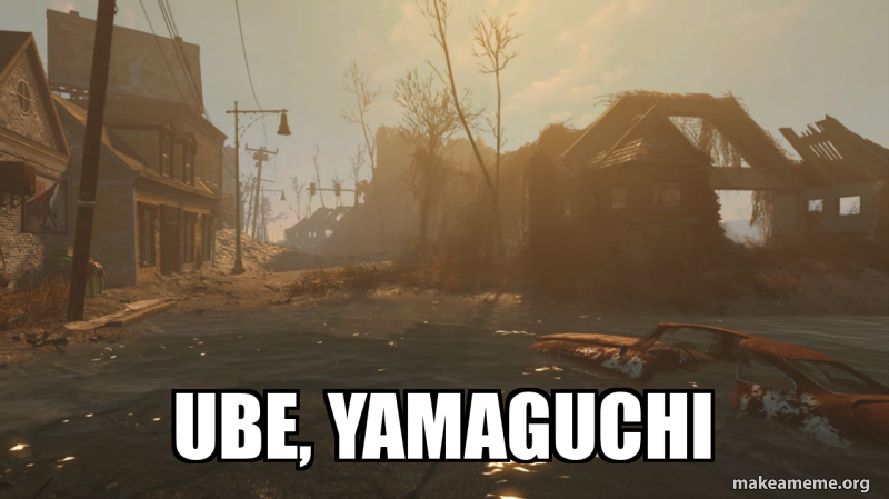 ube, yamaguchi Meme Generator